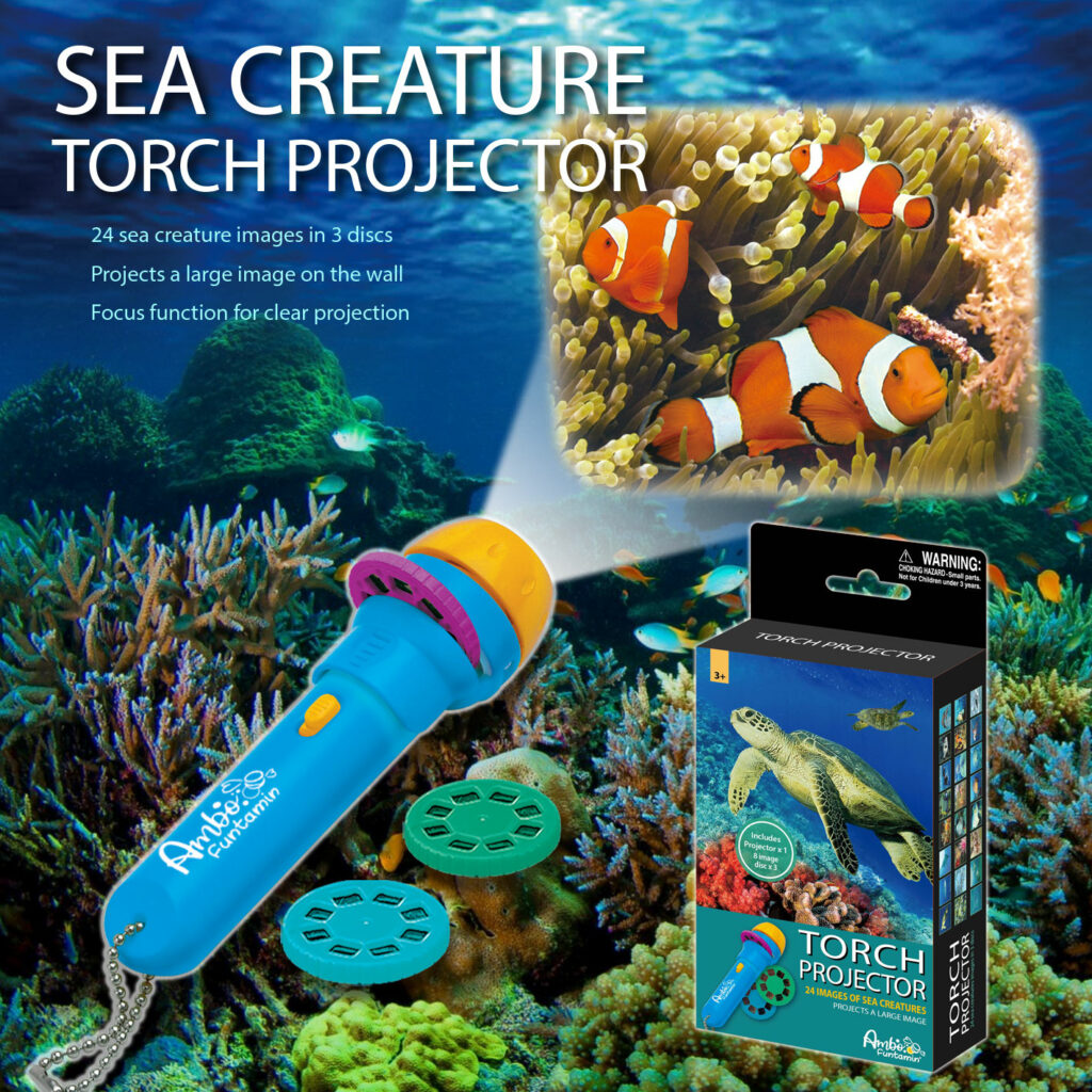 Sea Creatures Torch Projector – Ambo Funtamin